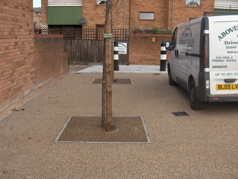 SUDwell™ - Resin Bonded Tree Pit Kits | Resin Bound| Permeable Tree Pit ...